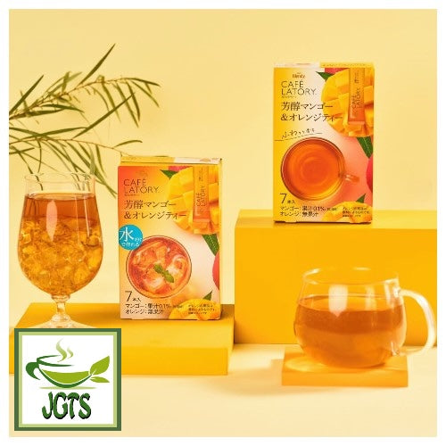 (AGF) Blendy Cafe Latory Rich Mango & Orange – Japanese Green Tea Shops