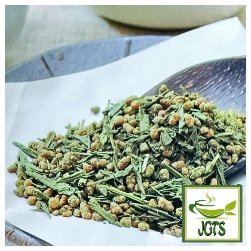 GENMAICHA (Brown rice tea) with UJI MATCHA – Japanese Green Tea Shops