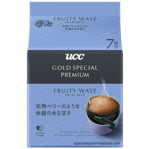 (UCC) GOLD SPECIAL PREMIUM One Drip Coffee Fruity Wave – Japanese Green ...