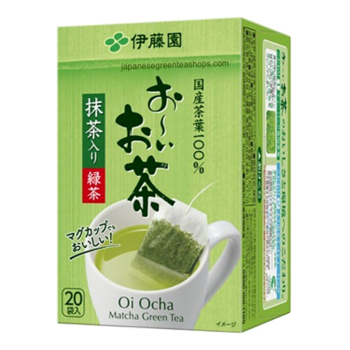 ITO EN Oi Ocha Matcha Green Tea Bags – Japanese Green Tea Shops