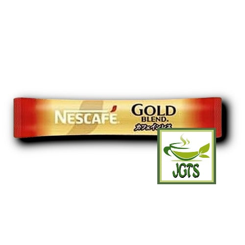 Nescafe Gold Blend Black Caffeineless Instant Coffee 14 Sticks ...