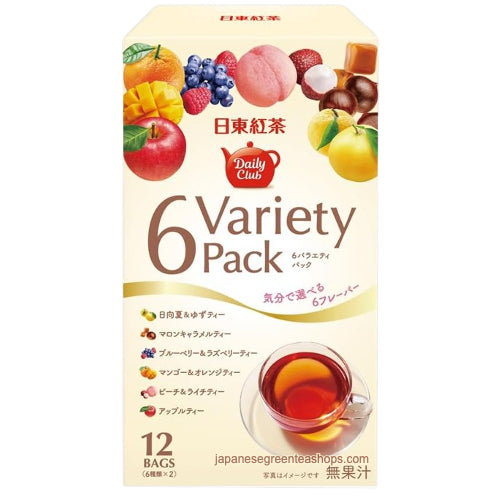 Nittoh Daily Club 6 Variety Pack – Japanese Green Tea Shops