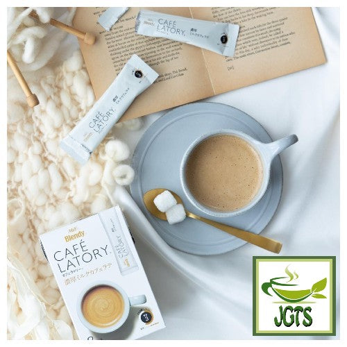 (AGF) Blendy Cafe Latory Milk Cafe Latte 8 Sticks – Japanese Green Tea ...