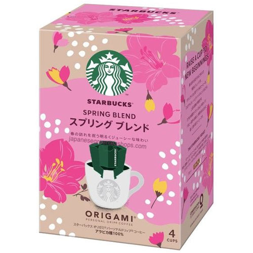 Starbucks Origami Personal Drip Coffee Spring Blend 4 Pack – Japanese ...